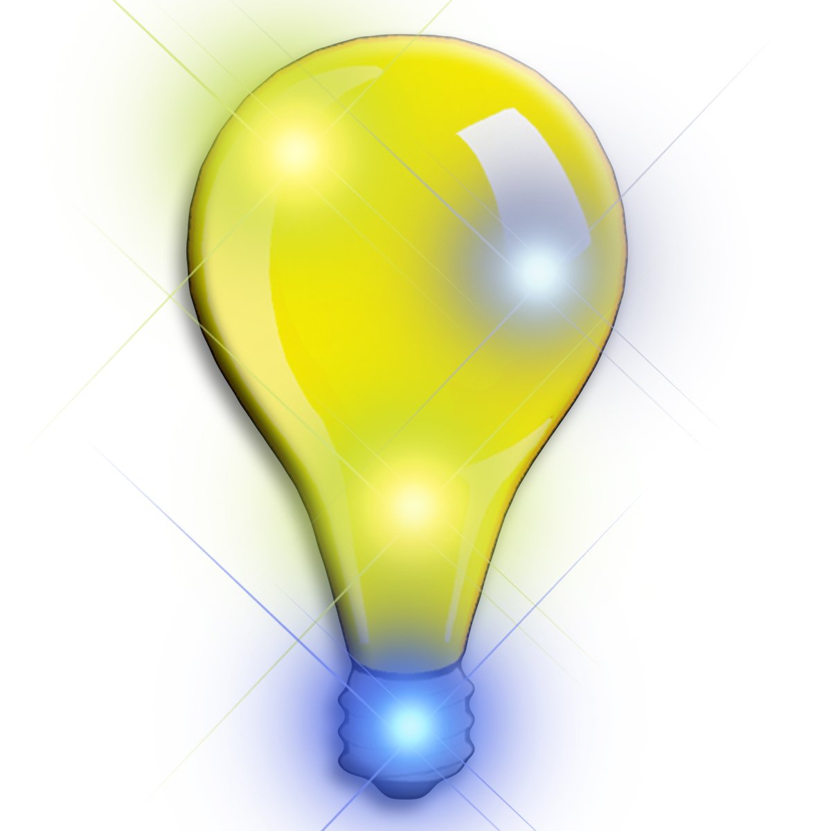 Blinkee 3875000 Lightbulb Flashing Body Light Lapel Pins - Walmart.com