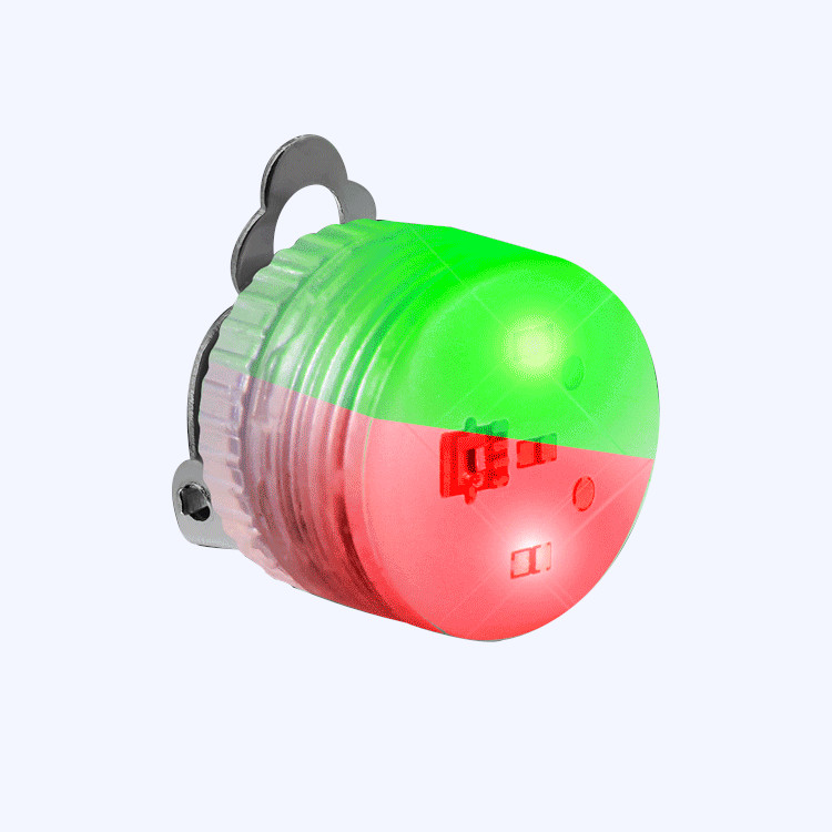 Blinkee 1920000 Flashing Body Light Lapel Pins, Red & Green - Walmart.com