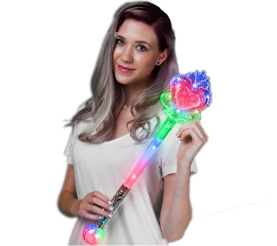 Blinkee LDPCFGM Light Up Princess Cinderella Fairy God Mother Wand ...