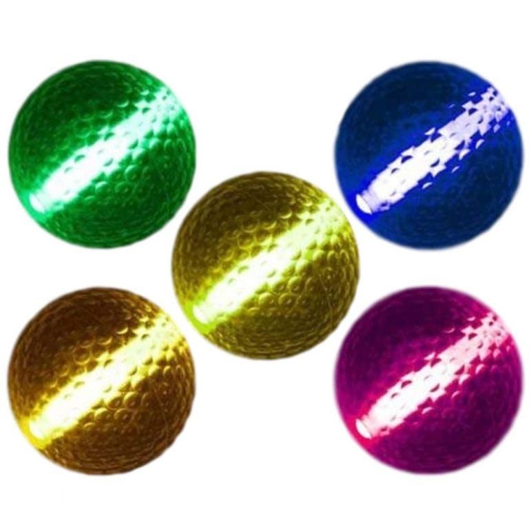 Fun Glow Stick Golf Balls in Assorted Colors