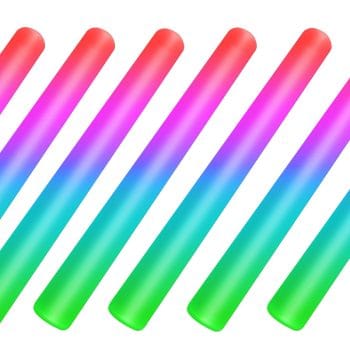 Case of 192 Foam Cheer Stick with Multicolored Lights | Best Glowing ...