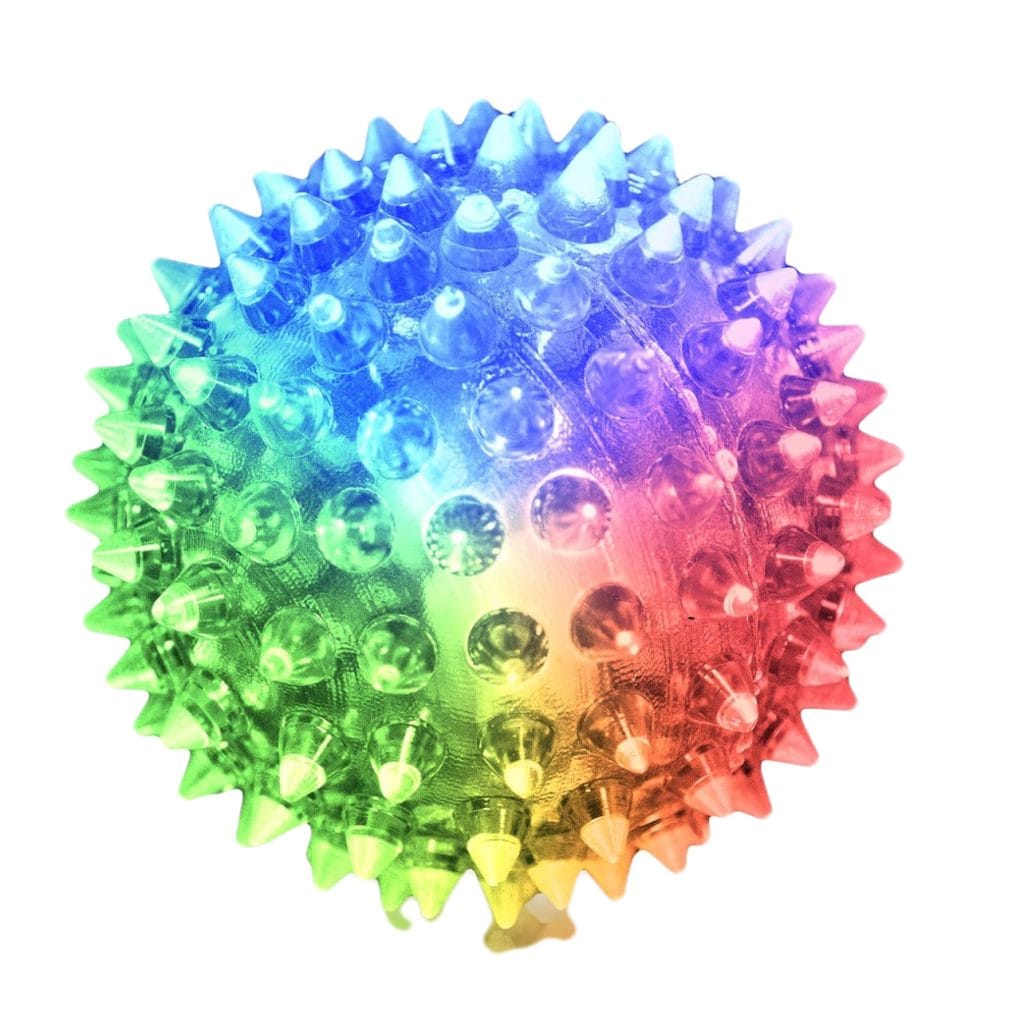 LED Soft Spike Air Bounce Ball Pack of 6