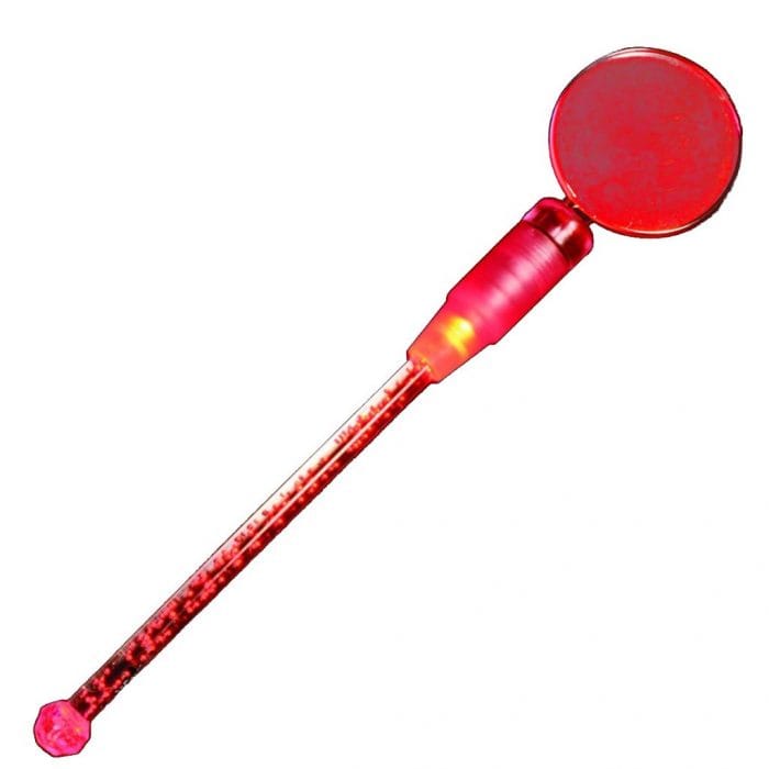 Red Cocktail Party Light Up Swizzle Stick Drink Stirrer – Magic Matt's ...