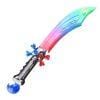 Crystal Skull Pirate Scimitar Sword | Best Glowing Party Supplies
