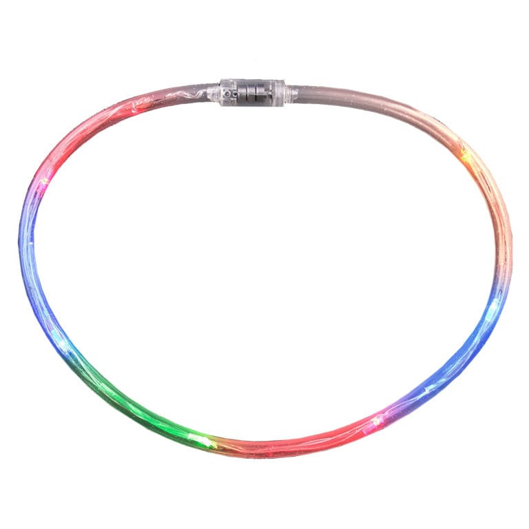 Mardi Gras Light Up Tube Necklace