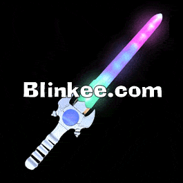 Warrior Sword with Spinning Ball | Best Glowing Party Supplies