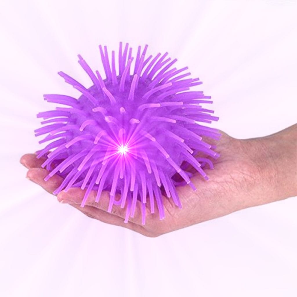 Color Changing Squishy Puffer Ball Pack of 12 | Best Glowing Party Supplies