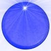 Blue LED Light-Up Round Badge Pin | Blinkee.com