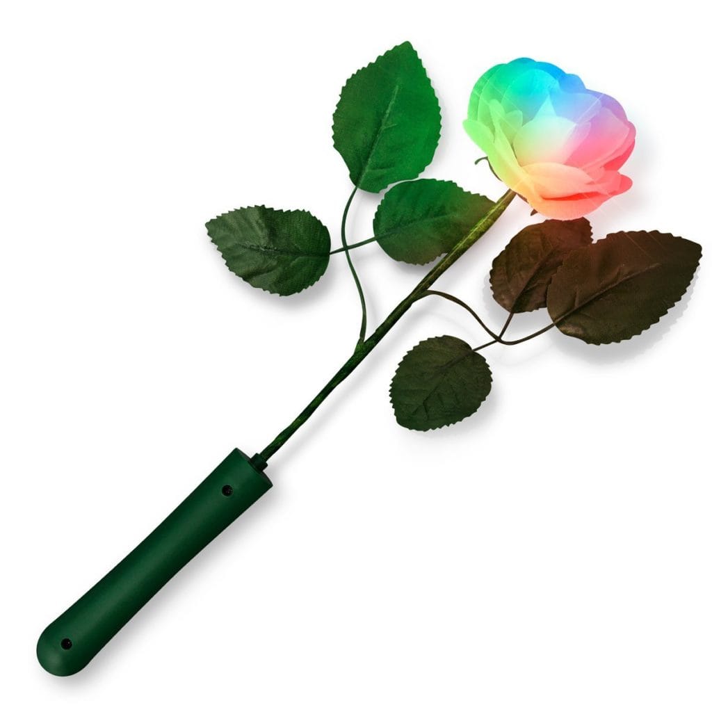 Multicolor Light Up Rose White Petals | Best Glowing Party Supplies