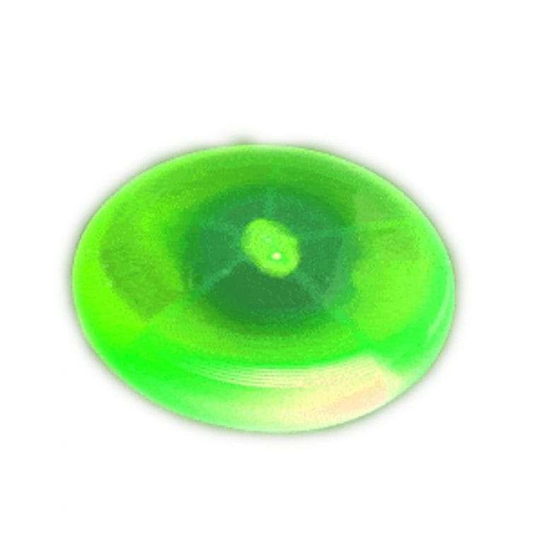 Green 8 Inch LED Frisbee Flying Disc For Night Golf | Best Glowing ...
