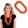Stunning Orange Hawaiian Flower Leis for All Occasions