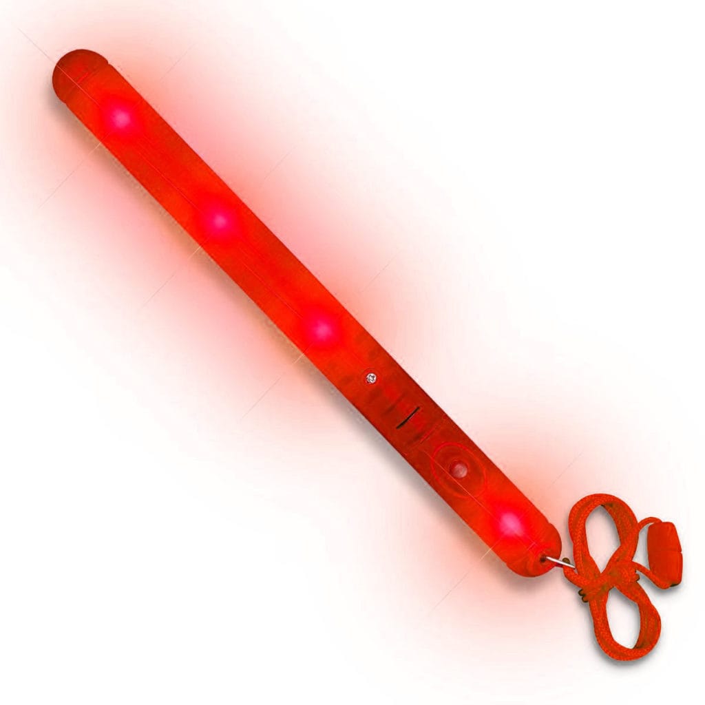 Yellow LED Patrol Light Wand | Best Glowing Party Supplies
