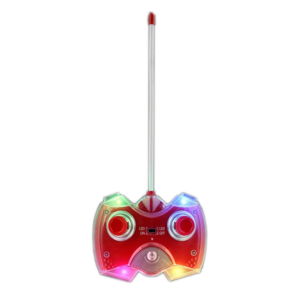 Multicolor LED Flashing Red Racing Car with Remote Control | Best ...