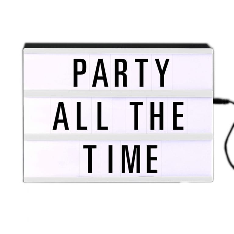 Create Your Own Messages with USB LED Marquee Sign