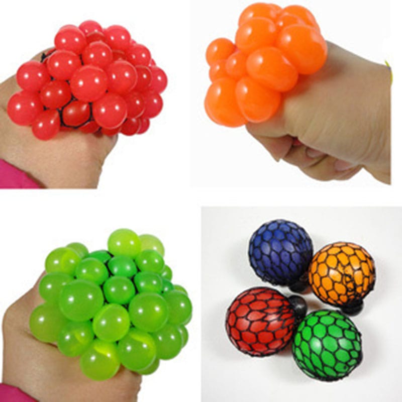 Anti Stress Force Mood Squeeze Relief Grape Ball | Best Glowing Party ...