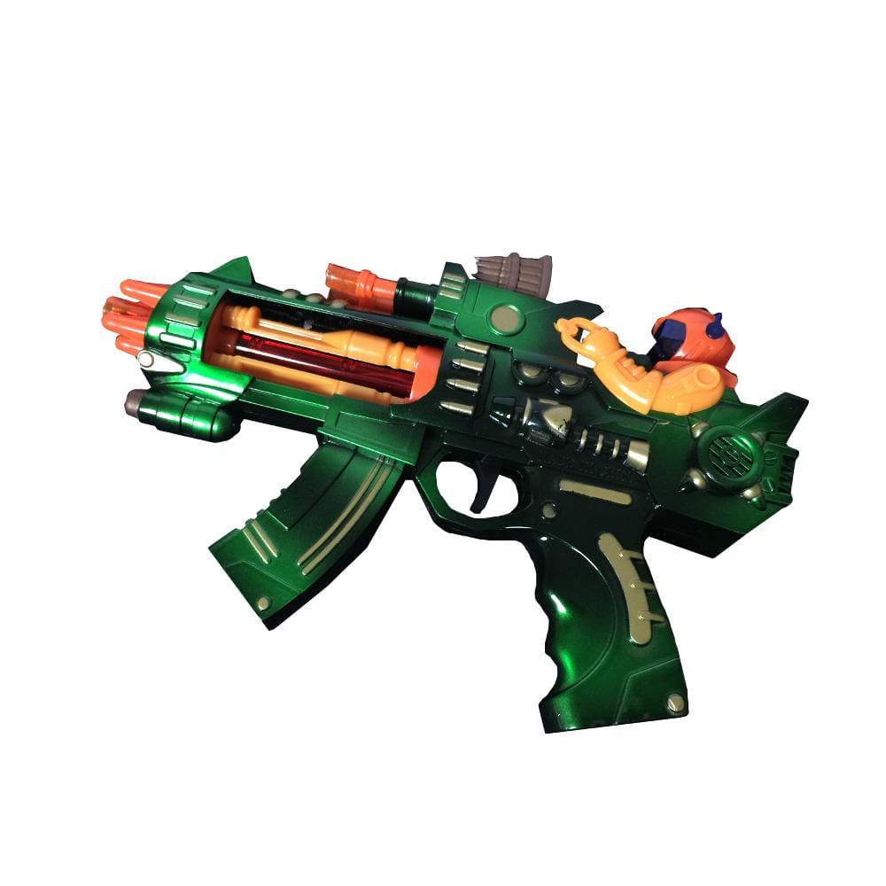 10 Inch LED Flash Light Space Rifle Blaster Gun | Best Glowing Party ...