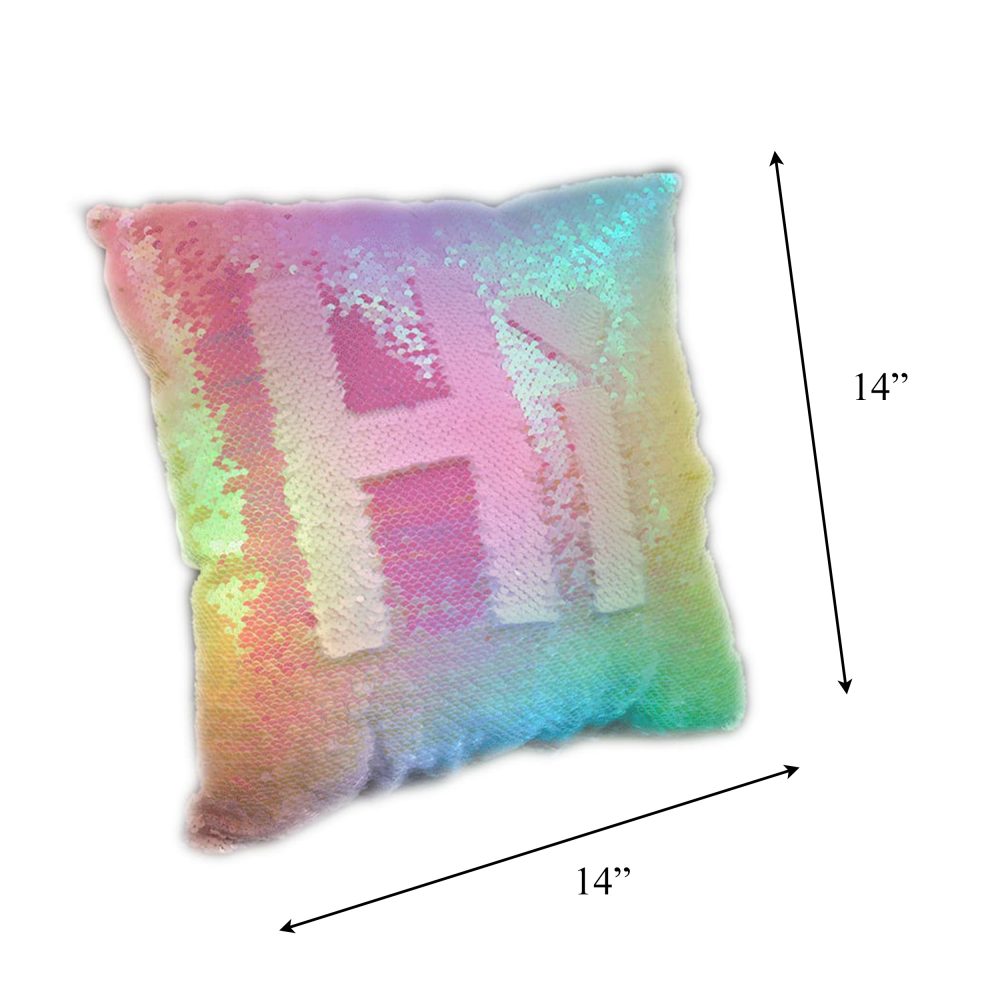 LED Magic Reversible Sequin Pillow | Best Glowing Party Supplies