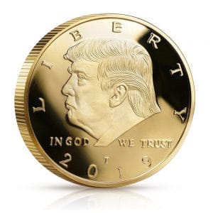 Peace 2018 Donald Trump and Kim Jong Un Commemorative Gold Coin | Best ...