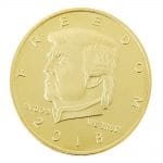 2018 Freedom Donald Trump 2nd Amendment Gold Plated Coin | Best Glowing ...