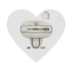 USA Heart Flashing Body Light Lapel Pins